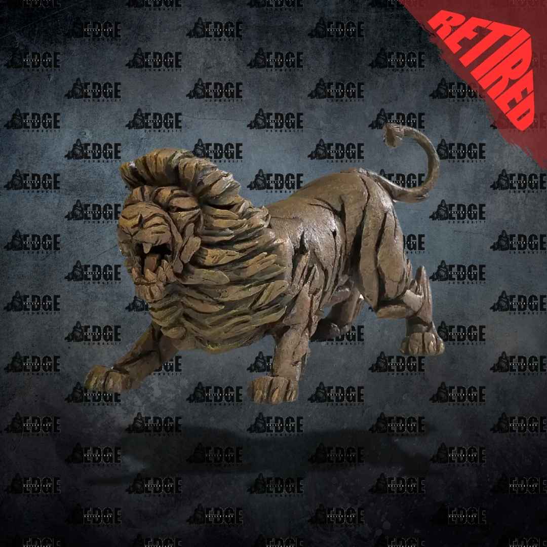 ED01 Lion - Figure - Edge Sculpture Collectors Community