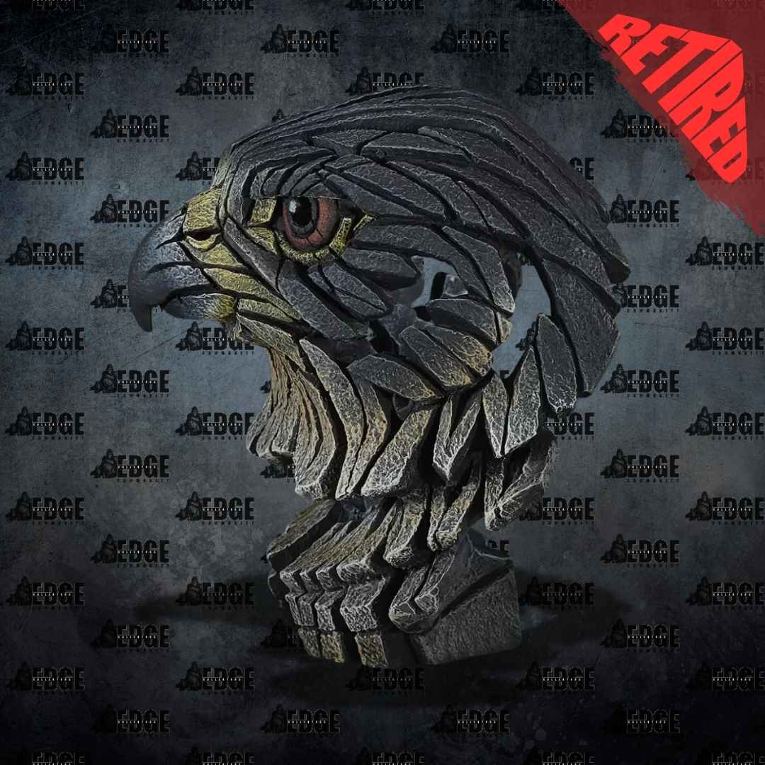 EDB11P Falcon - Bust (Peregrine) - Edge Sculpture Collectors Community