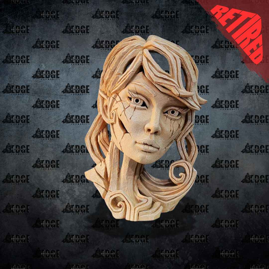 EDB19S Elf - Bust (Stone) - Edge Sculpture Collectors Community