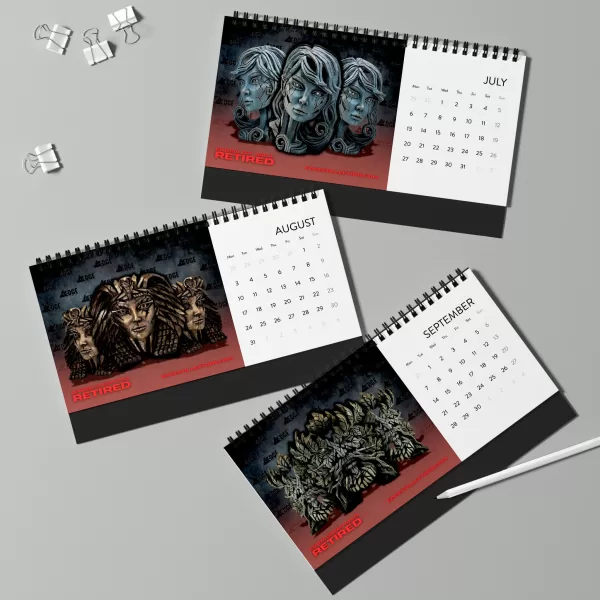 2026 Mythical Creatures Calendar - Edge Sculpture Collectors Community